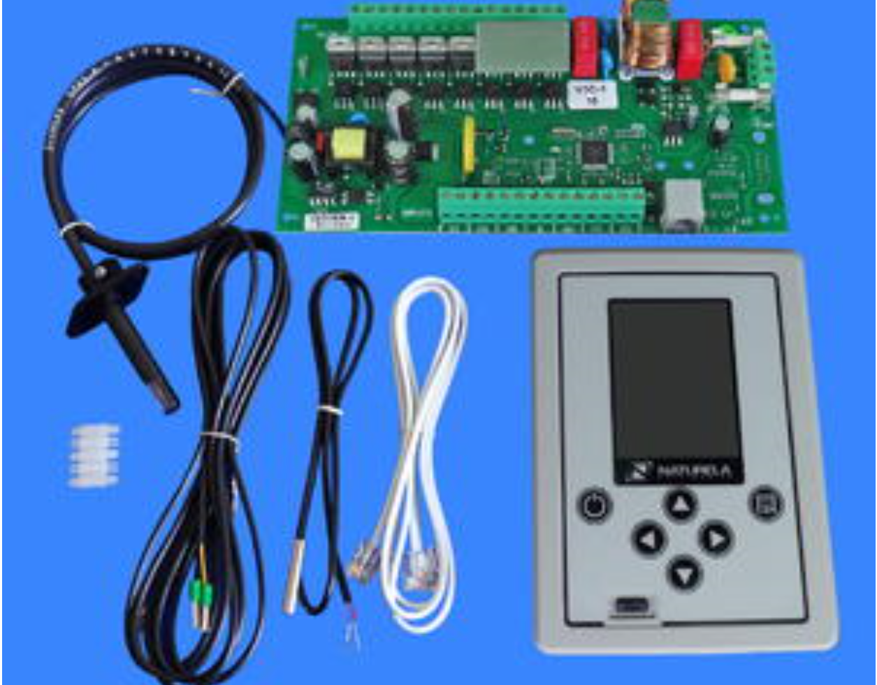 Naturela wood pellet burner controller, central heating, boiler, DIY | eBay