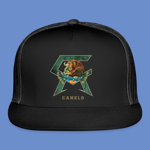 SAUL ALVAREZ CANELO Boxing Logo Black Trucker Hat Cap Adult Size | eBay