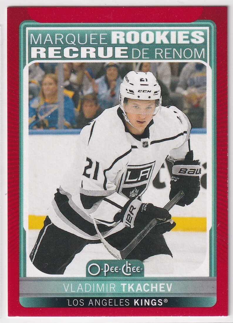 2021-22 O-Pee-Chee Red #622 Vladimir Tkachev RC - Los Angeles Kings | eBay