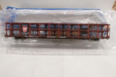 HO Scale Walthers 910-8213489' Tri-Level Open Auto Rack Pennsylvania ...