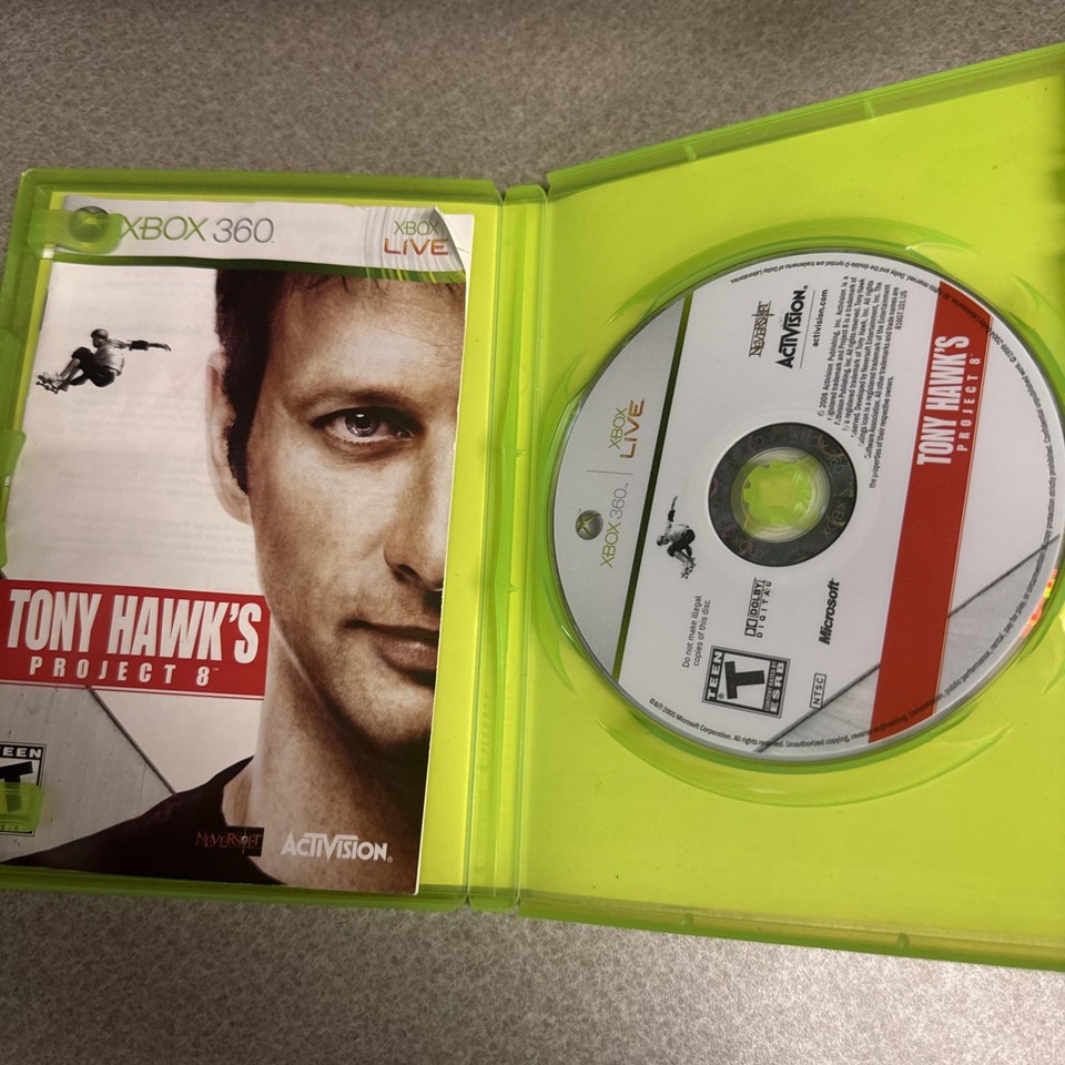 Tony Hawks Project 8 - Microsoft Xbox 360 47875816077| eBay