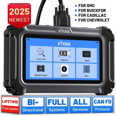 XTOOL IP500 For Buick/Chevy/GMC OBD2 Full Systems Bi-directional ...