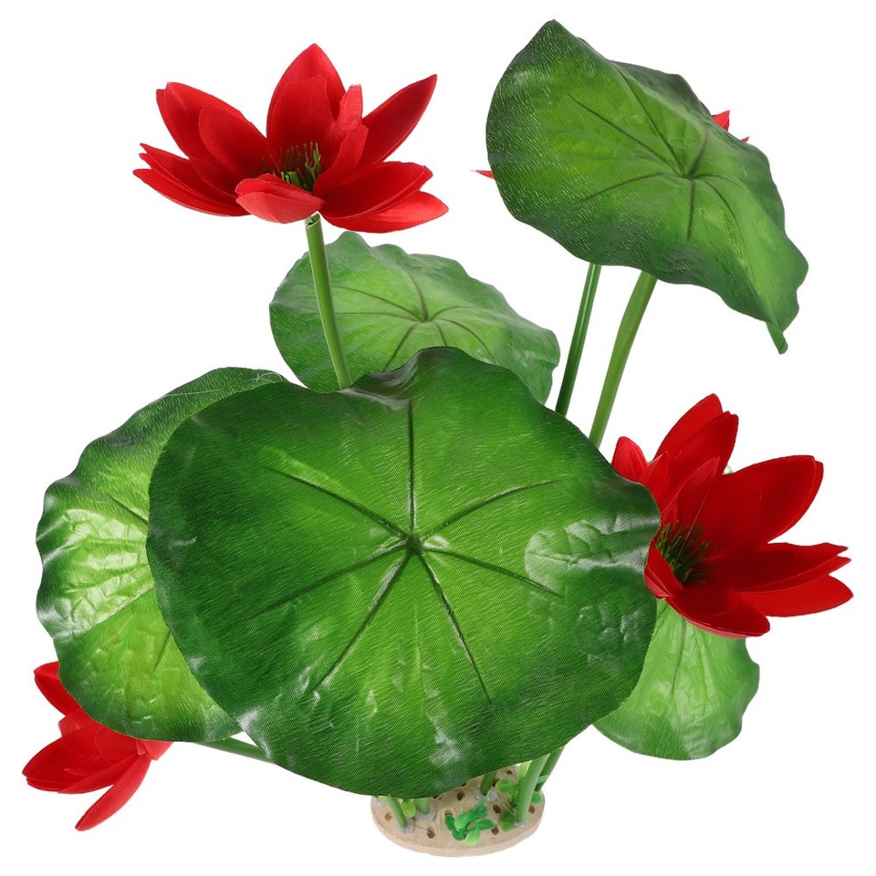 Artificial Aquarium Plants Realistic Fish Tank Landscaping Decoration ...