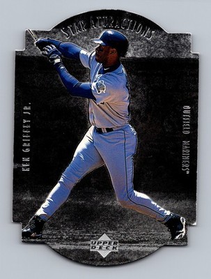 Ken Griffey Jr. 1997 Upper Deck Star Attractions #SA1 Seattle ...