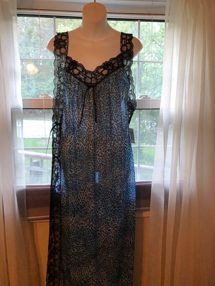 Long Lace Trimmed Toga style Gown with Side Slit | eBay