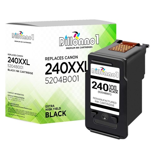 PG-240XXL PG PG 240XL PG 240 Extra High Capacity Black for Canon PIXMA ...