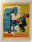 Original Poster / Check grounding ! / Man vs Machine/ ART 1978 ...