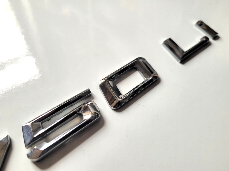 2009 - 2015 BMW 750LI Chrome Emblem Badge Rear Numbers Decal Trunk ...