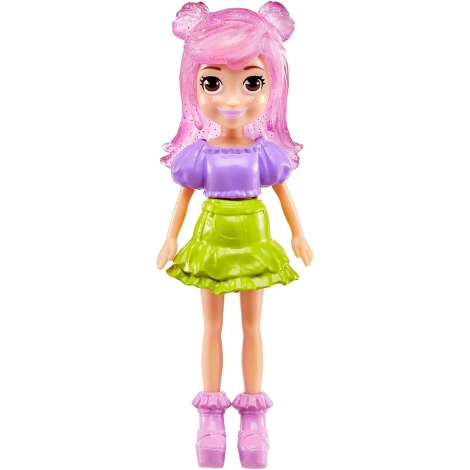 POLLY POCKET ACTIVE POSE DOLLS 9cm TRENDY OUTFIT ACCESSORIES SHANI LILA ...
