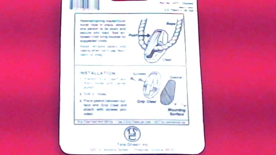 Tele-Sheen 10771 Grip Cleat Tie Down Hooks | eBay