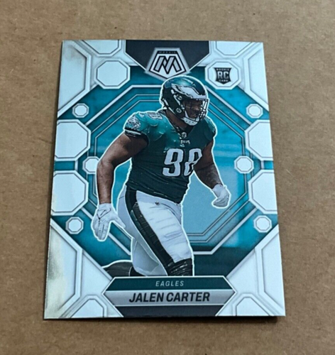 2023 Panini Mosaic 328 Jalen Carter Rookie Philadelphia Eagles Football ...