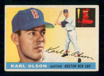 1955 TOPPS BASEBALL # 72 KARL OLSON 19309 | eBay