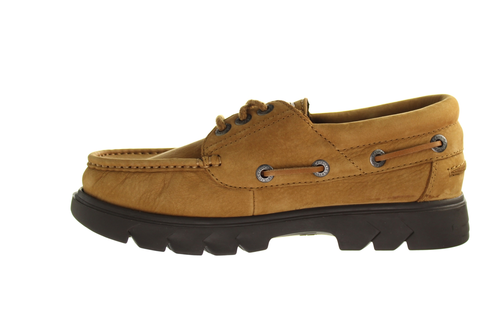 Kickers Lennon Boat Slip-On Brown Nubuck Leather Mens Shoes 1-15705 | eBay