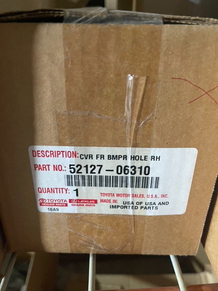 Toyota 5212706310 Genuine OEM Factory Original Hole Cover for sale ...