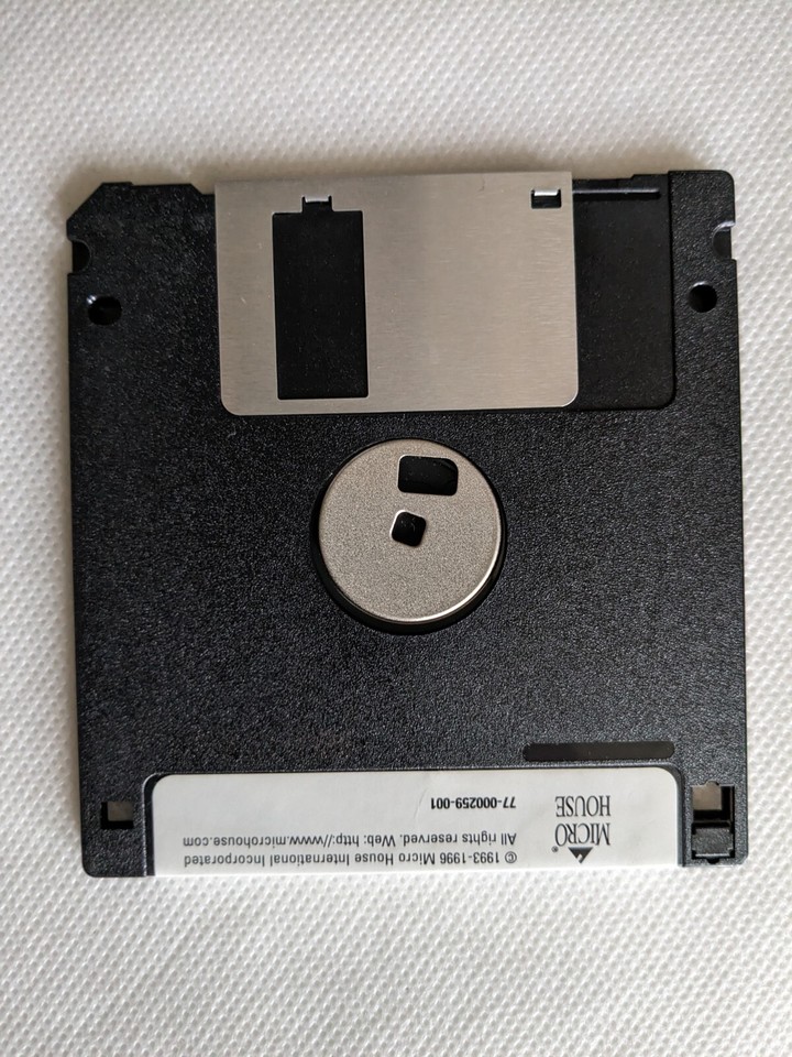 PC Floppy Disk Software - Western Digital Hard Drive - EZ Drive Ver. 8. ...
