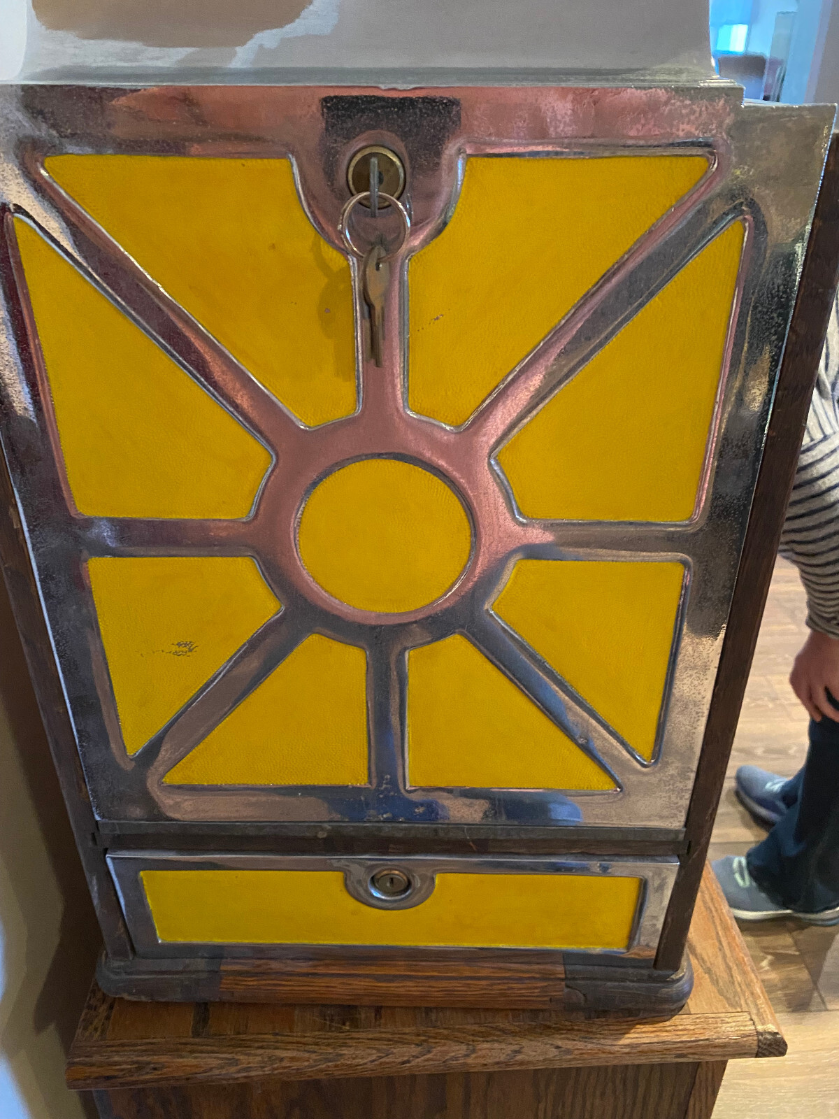 Antique 1920s Jennings Slot Machine (Fully Restored) w/ Stand | eBay