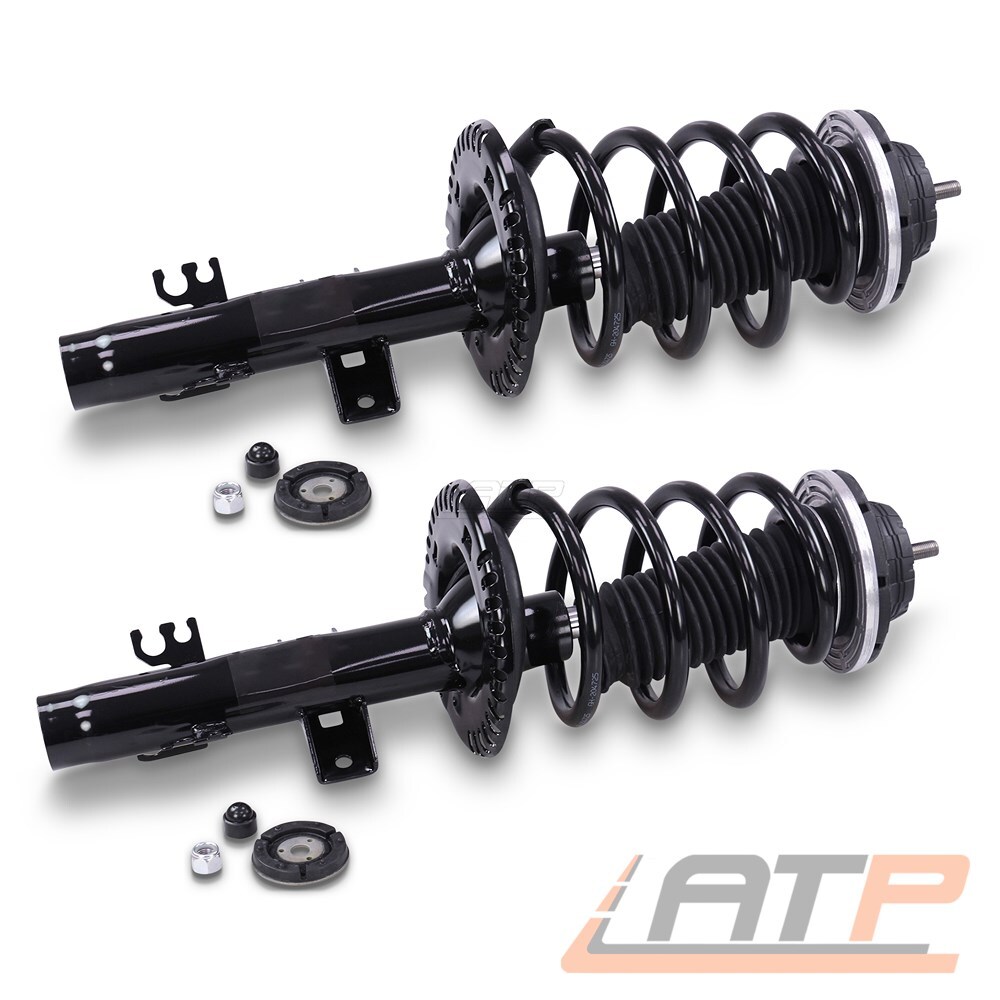 2x STOßDÄMPFER FEDERBEIN KOMPLETT VORNE FÜR VW TRANSPORTER BUS MULTIVAN ...