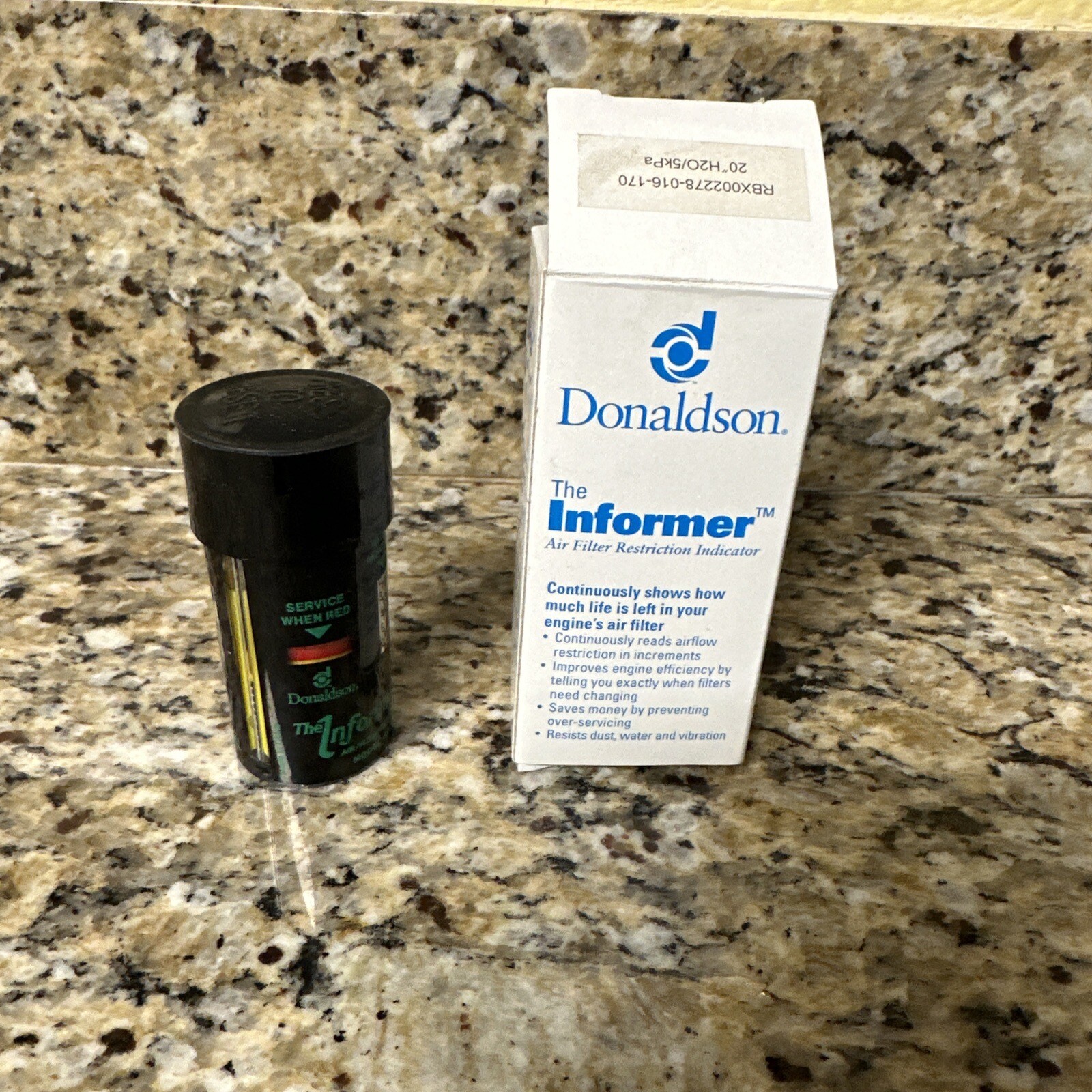 Donaldson Mack Air Filter Restriction Gauge 50md311m X002278 for sale ...