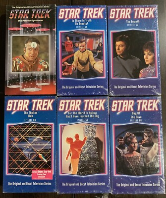 Star Trek Original TV Episodes VHS Tapes $2ea. 6 for $10 #'s 58,62,63 ...