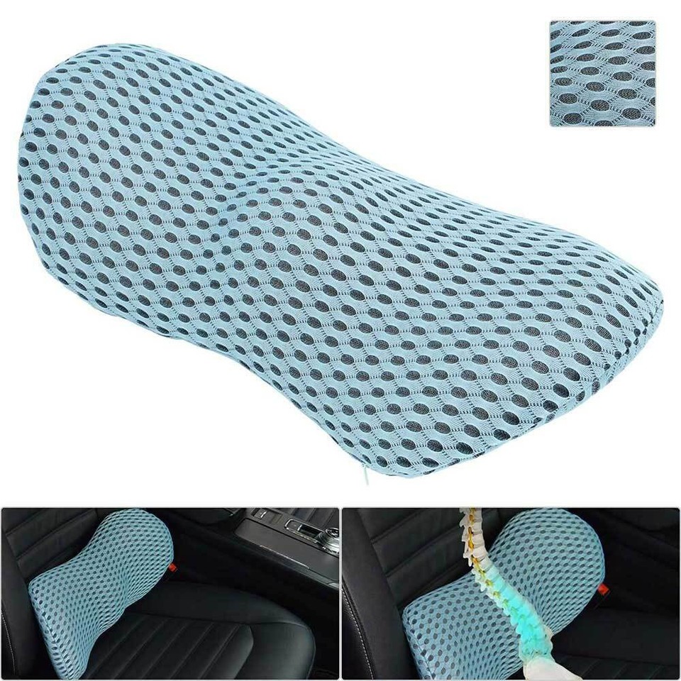 Lumbar Support Wedge Memory Pillow Bed Cushion For Sleep Lower Back ...