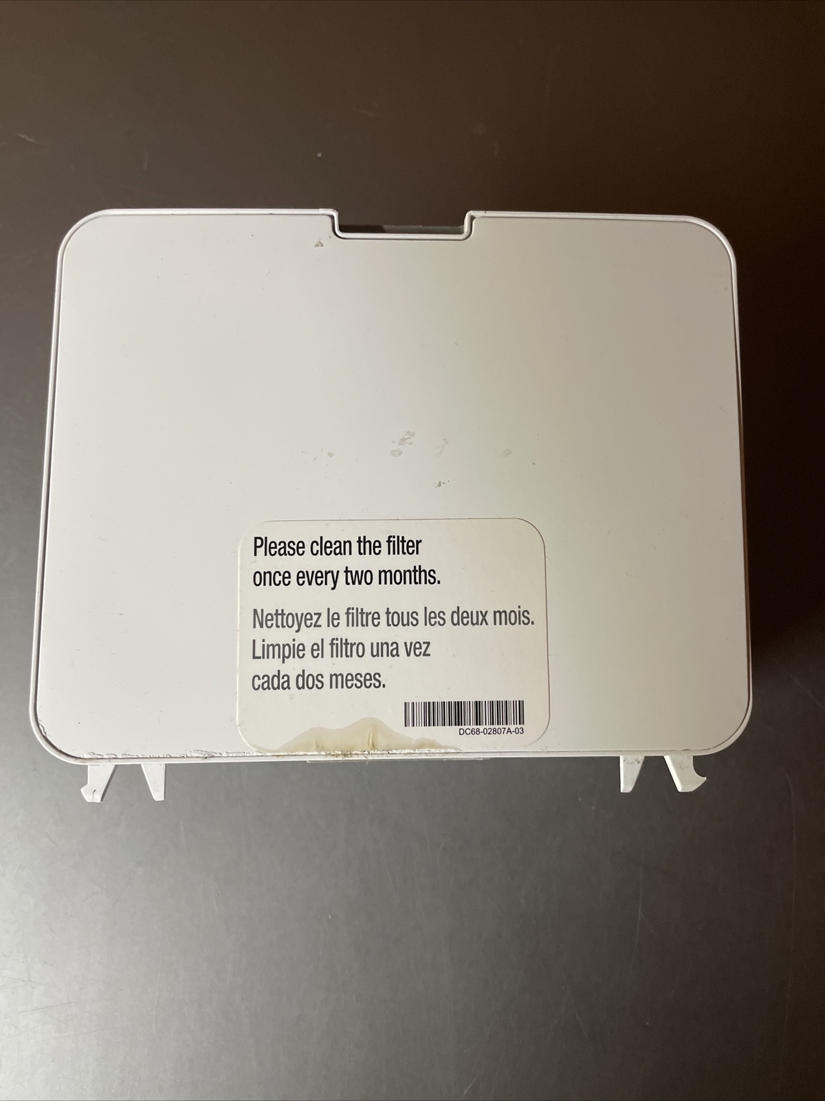 Dc68-02807a-03 Pump Cover White Samsung SC61-02483 Cover Filter | eBay