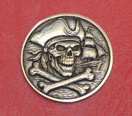 HOBO Nickel Pirate Skull and Cross Bones Real US Nickel | eBay
