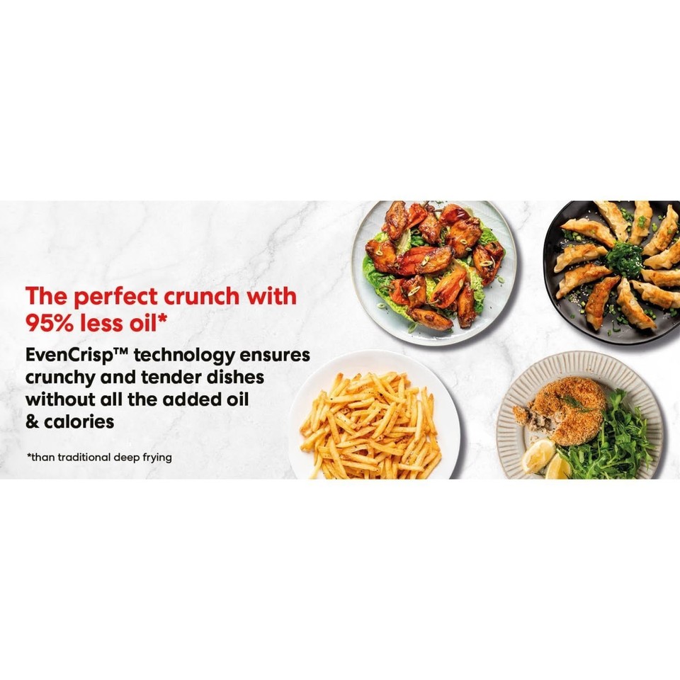 Instant Pot Vortex Plus VersaZone 8.5L Air Fryer ClearCook Window & 8 ...