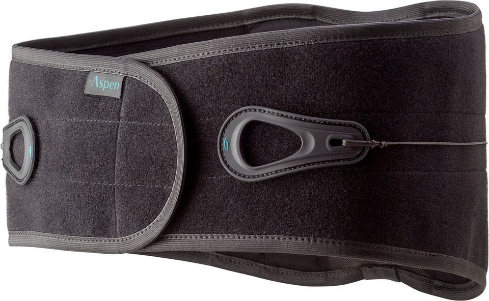 ASPEN Lumbar Support Back Brace, Patented Pulley System with Targeted ...