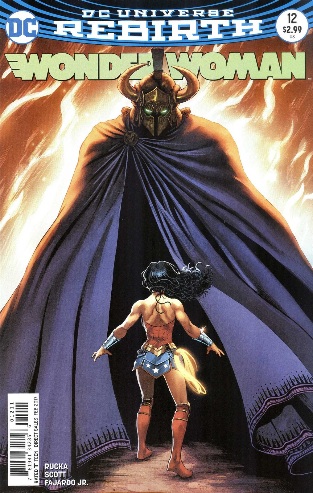 Wonder Woman (5th Series) #12 VF/NM; DC | Rebirth Greg Rucka - we ...