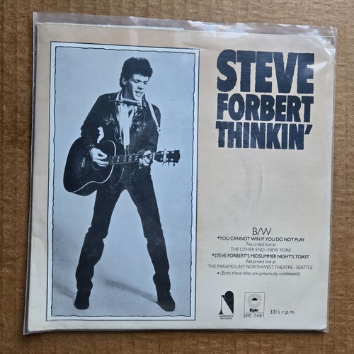STEVE FORBERT Thinkin EP POP ROCK UK IMPORT 33rpm 7" Vinyl Record | eBay