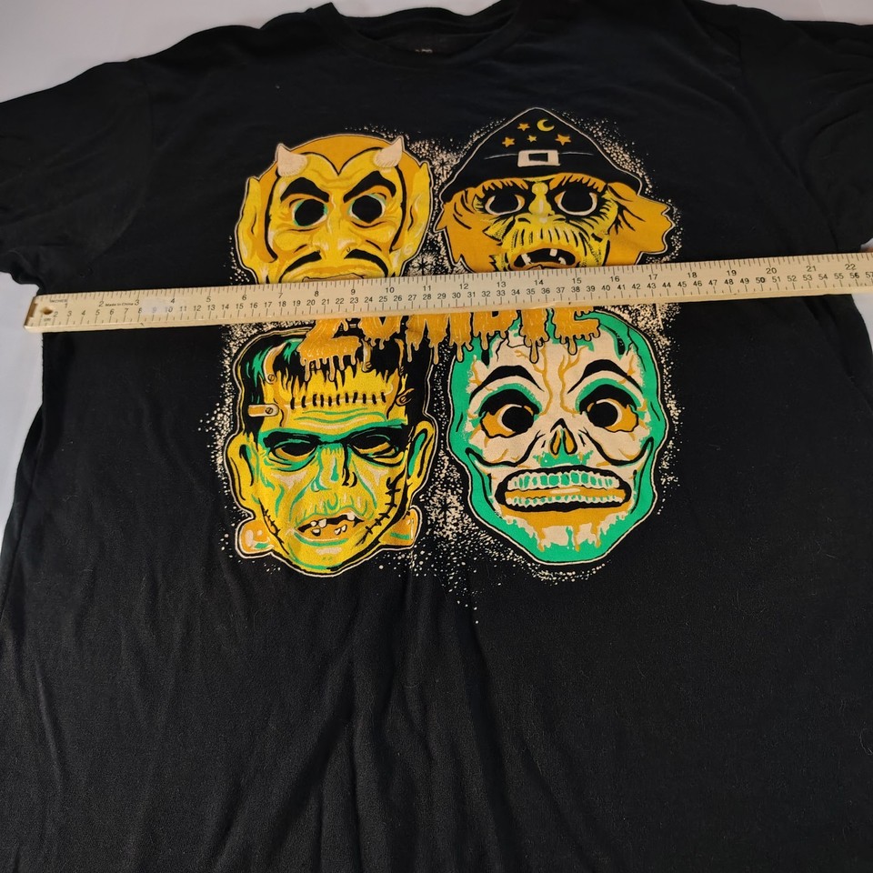 Rob Zombie T-Shirt Mens Sz XL Halloween Mask 2022 Band Music Rock Gore ...