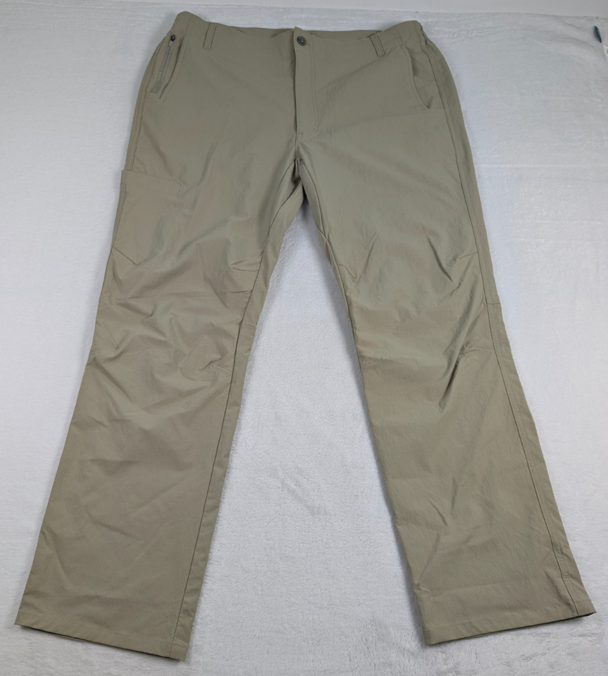 Duck Camp Tracker Pant Mens XL Beige Performance Nylon Outdoor Hunting ...