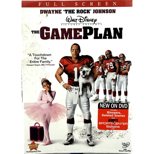 THE GAME PLAN (2007) Full Screen DVD Johnson Sedgwick Pettis - NIW Unopened 786936747362| eBay