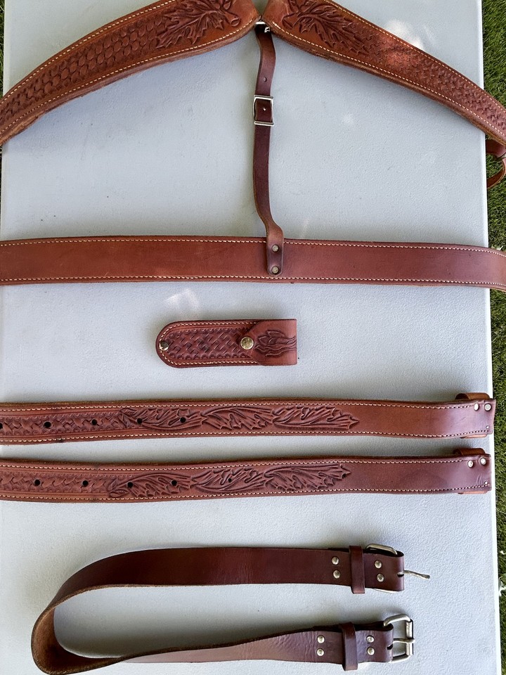 Custom 15.5" John M. Fallis Balanced Ride Saddle | eBay