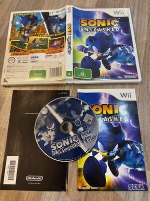 Nintendo Wii Sonic Unleashed, AU Edition PAL 100% Complete Perth Ships ...