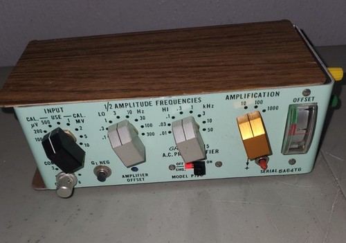 GRASS INSTRUMENTS P15D A.C PRE AMPLIFIER | eBay