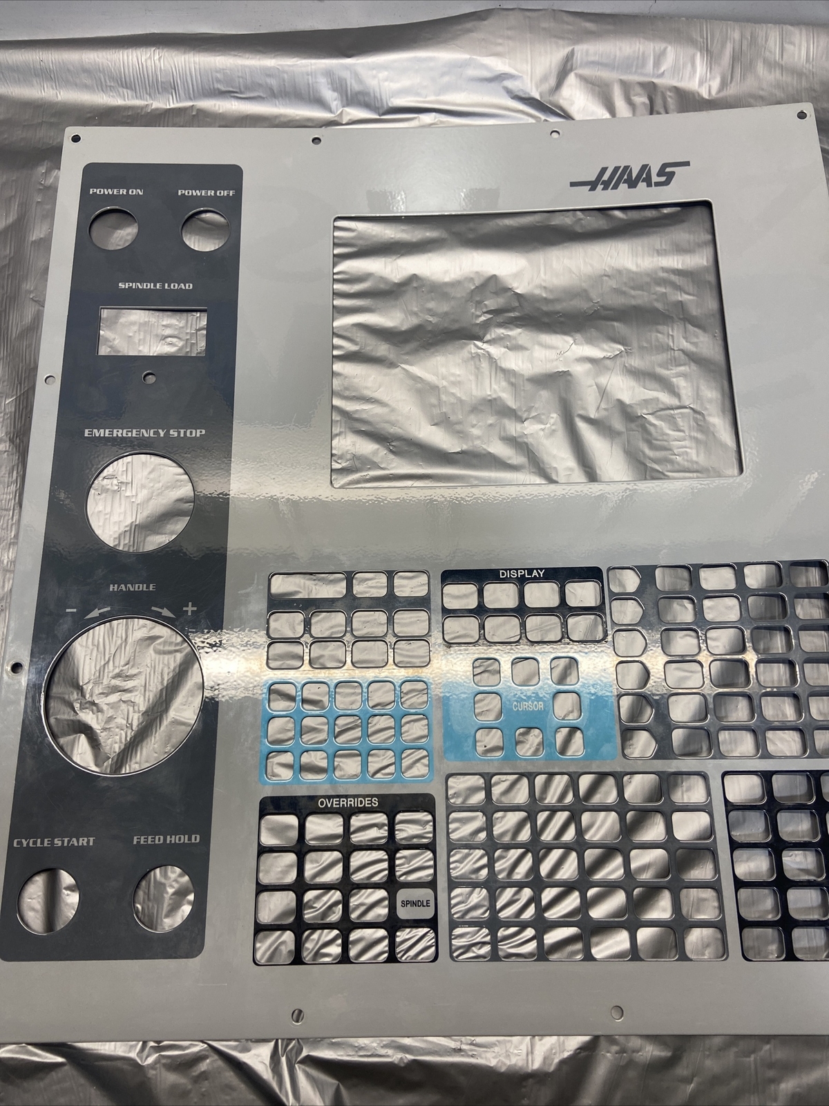 NEW HAAS CONTROL PANEL LATHE FACE SL10 SL20 SL30 VF TL TM VF1 Vf3 Vf2 ...