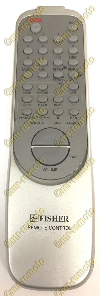 OEM Genuine FISHER SANYO Remote Control to Audio System Model SLIM-1500 ...