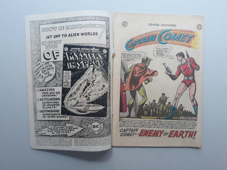 Strange Adventures 15 DC Comics 1952 | eBay