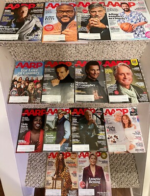 AARP Magazine Back Issues Dec. 2019/Jan. 2020-Oct./Nov. 2025 You Pick ...