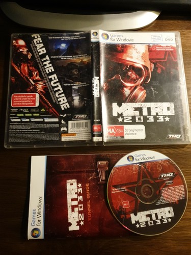 PC METRO 2033 SPECIAL EDITION windows VIDEO GAME FREE POSTAGE see store ...