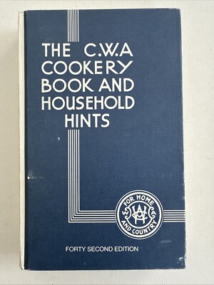 The CWA Cookery Book and Household Hints Hardcover | eBay