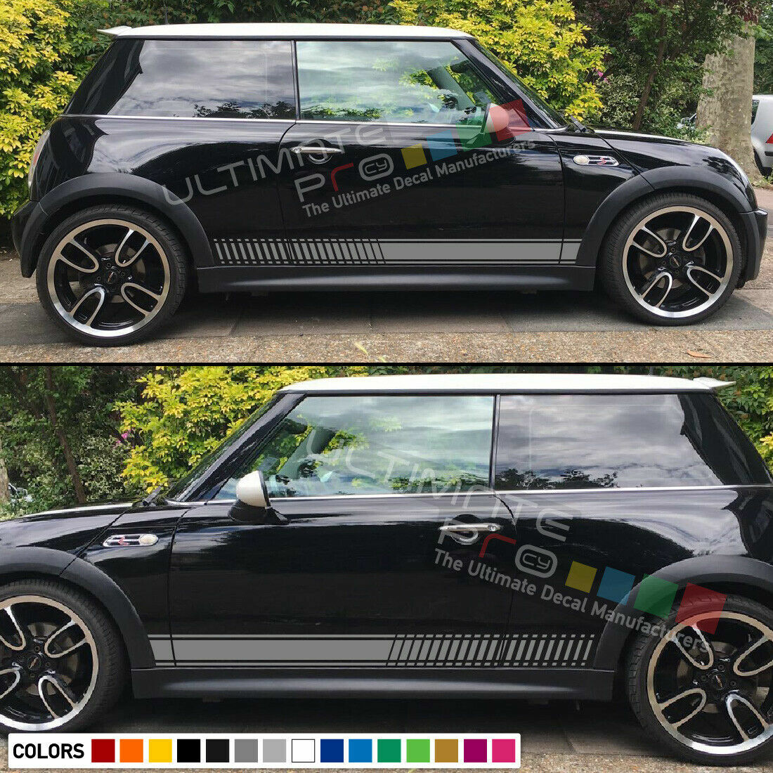 Mini Cooper Decals And Stickers Mini Decals Custom Your Car With