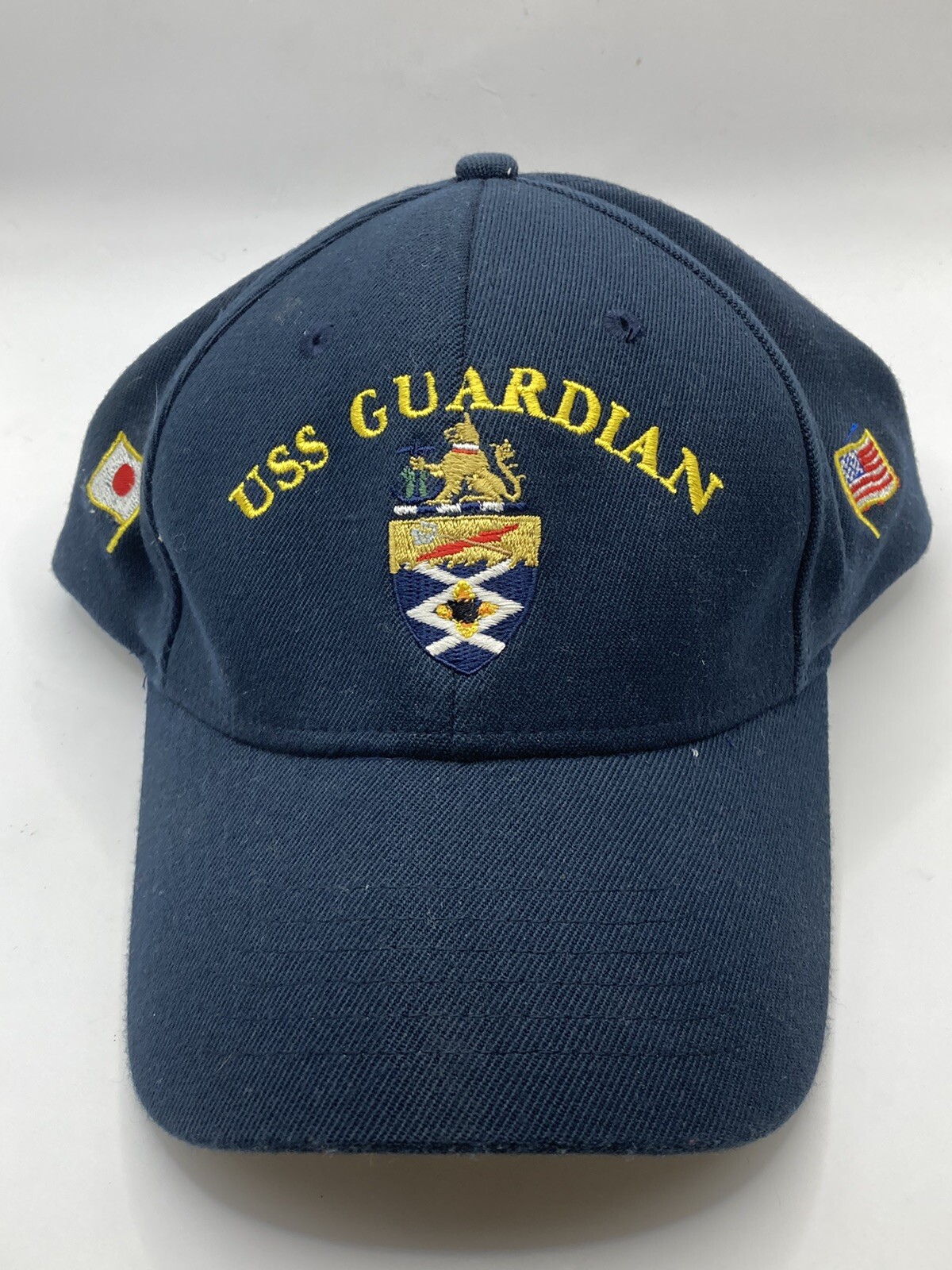 USS Guardian US Navy embroidered baseball cap Japanes… - Gem