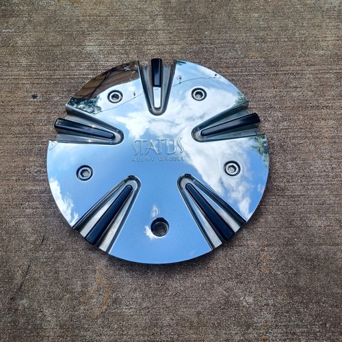 Status Alloy Wheels custom wheel center cap, chrome, part # C597701CAP ...