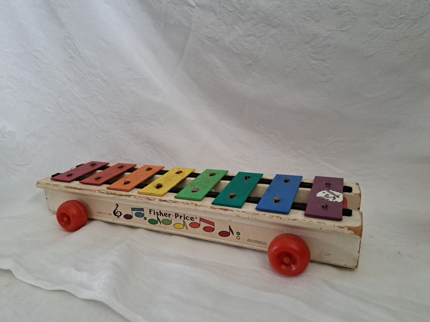 1979 Fisher Price TOYS 870 Pull-A-Tune Xylophone Child Toddler Toy ...