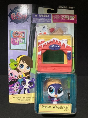 Littlest Pet Shop Parker Waddleton #3823 Style Set From Hasbro Free ...