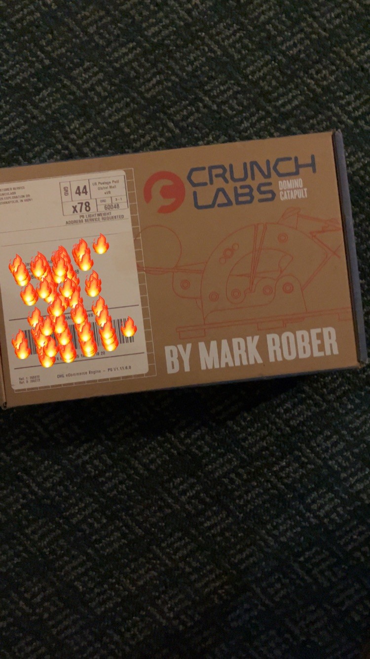 NEW Crunch Labs by Mark Rober Build Box Domino Catapult NIB | eBay