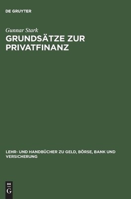Gunnar Stark Grundsätze Zur Privatfinanz (Copertina rigida) | eBay
