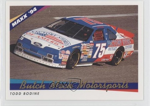 1994 Maxx Todd Bodine Butch Mock Motorsports #73 | eBay